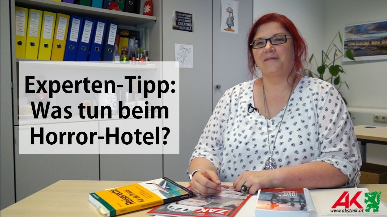 Video: Was tun beim Horror-Hotel? | Arbeiterkammer Steiermark